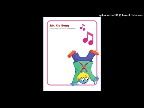 New Letter People - X Different - Mr X - YouTube