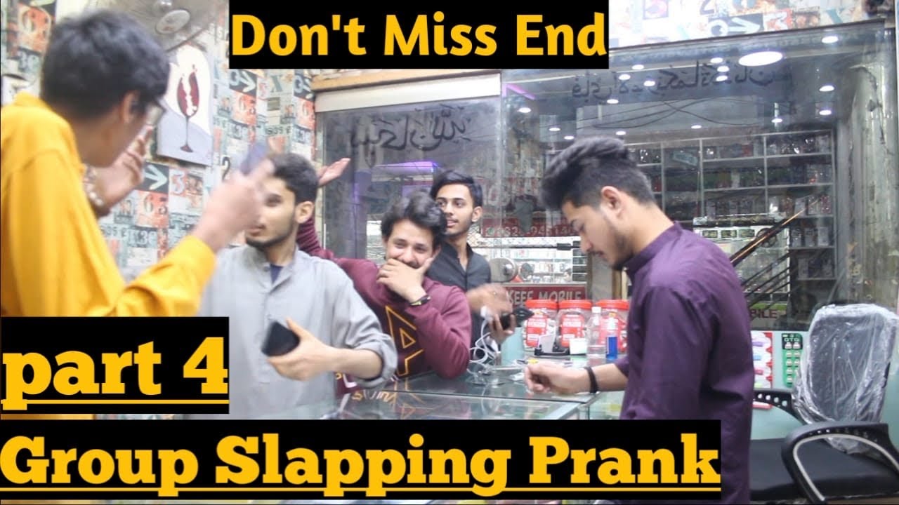 Group Slapping Prank(Part 4)#funnyvideo #funny - YouTube