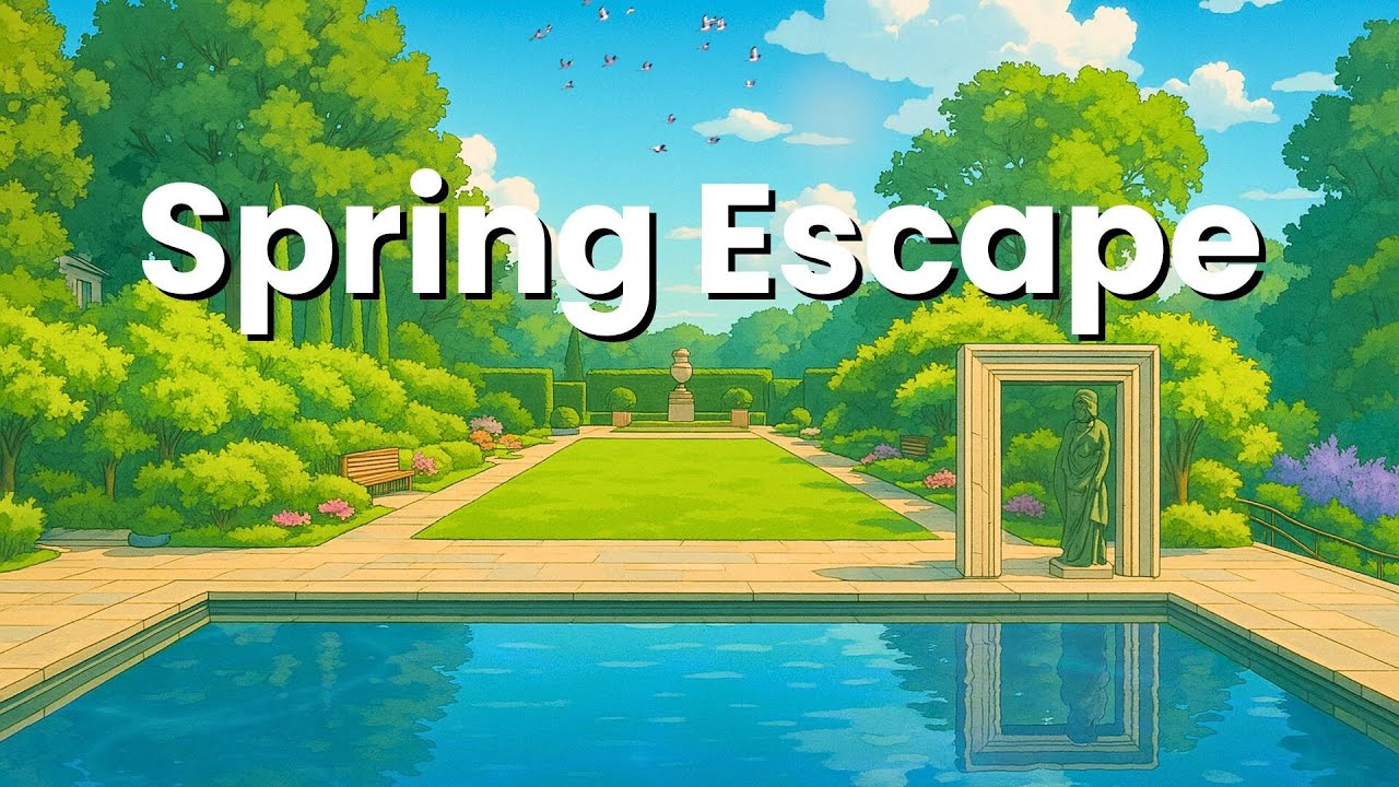 Soft Spring Breeze – 1 Hour of Ghibli-Inspired LoFi Escape - YouTube