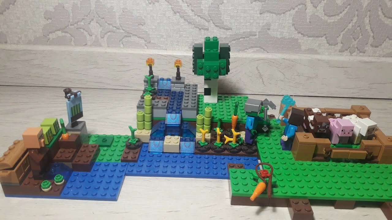 LEGO Minecraft Steve's Farm (Episode 3) - YouTube