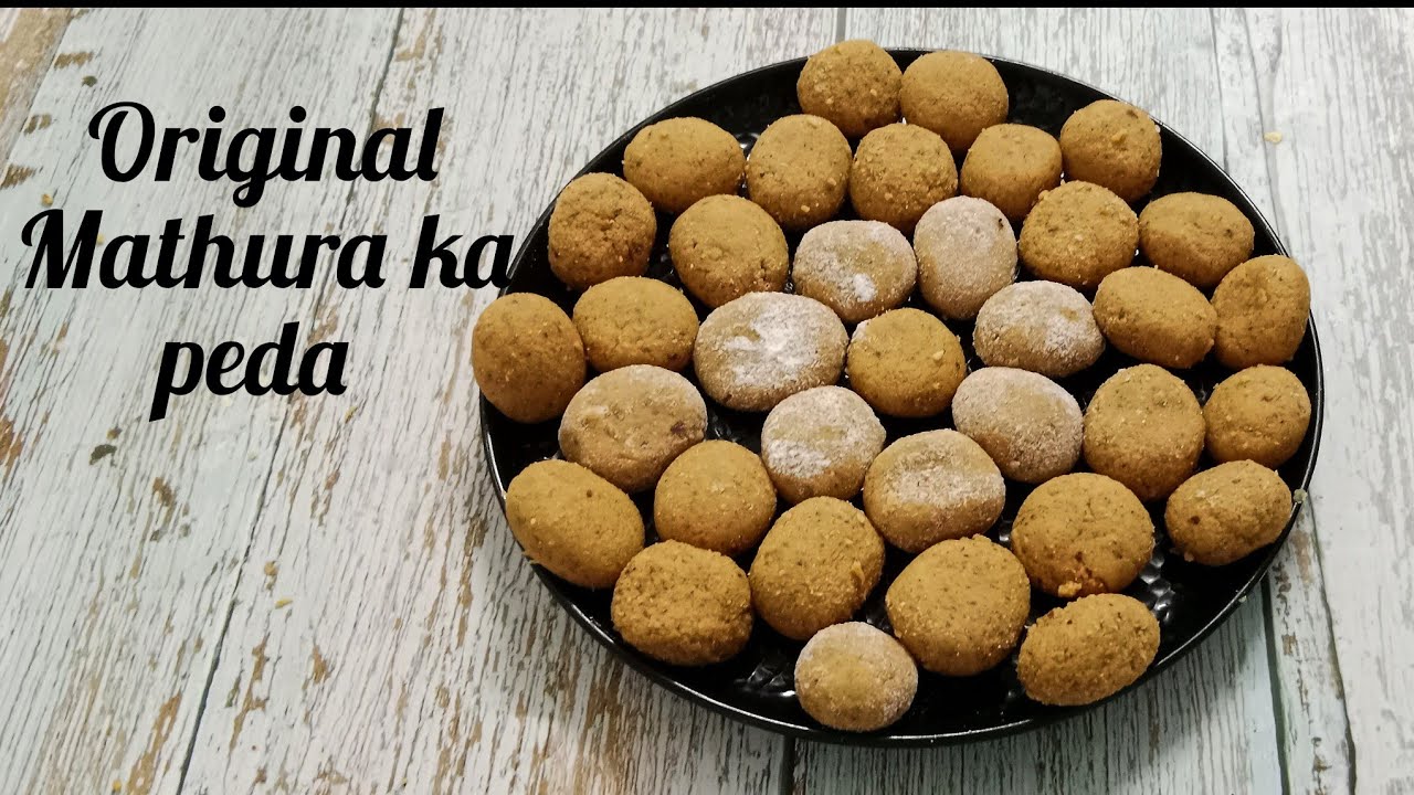 orignal mathura ka peda | kandi peda| peda recipe|rakshabandhan special ...
