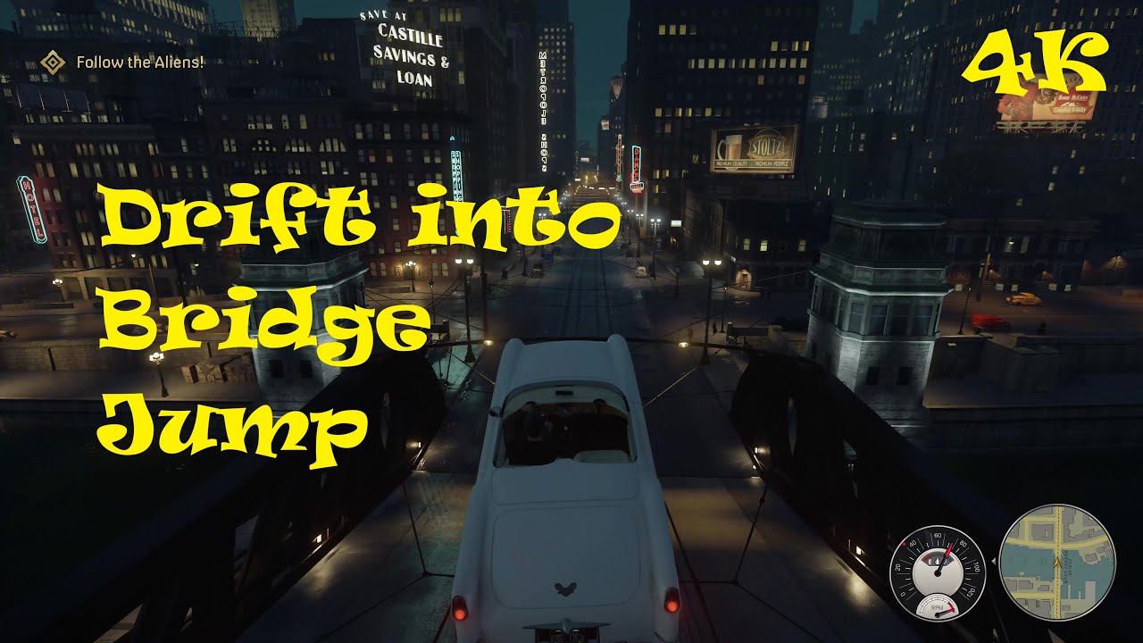 Perfect Drift into Bridge jump in the Shubert Frigate Mafia Definitive ...