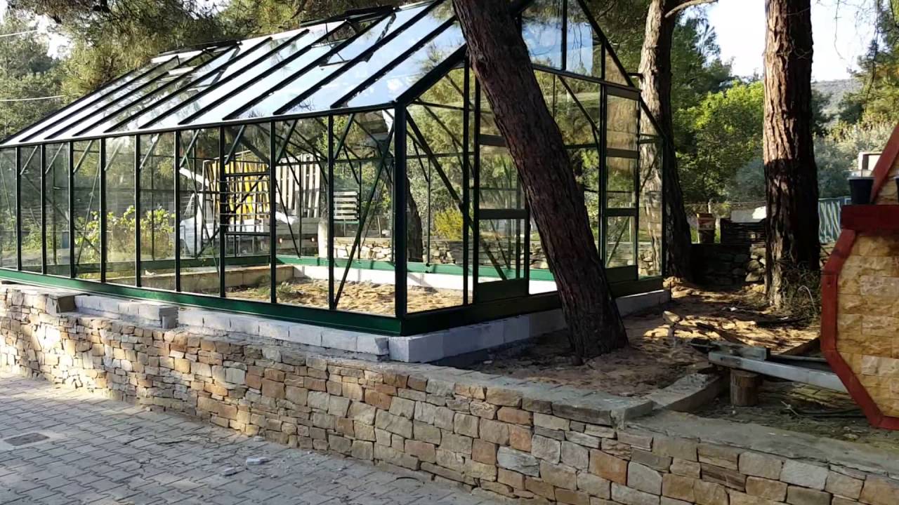 Θερμοκηπια από αλουμίνιο και γυαλί / Simpas - YouTube