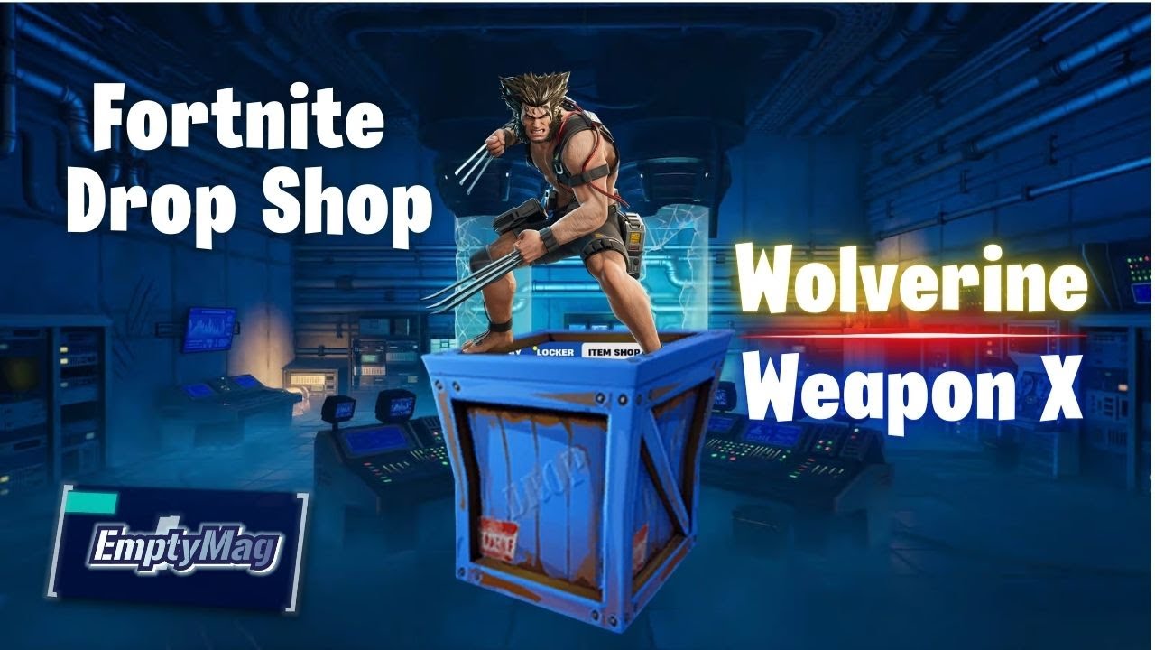 Weapon X has been Released - Fortnite Drop Shop - YouTube