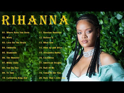 Rihanna Greatest Hits 2021 - Full Album Playlist Best Songs 2021