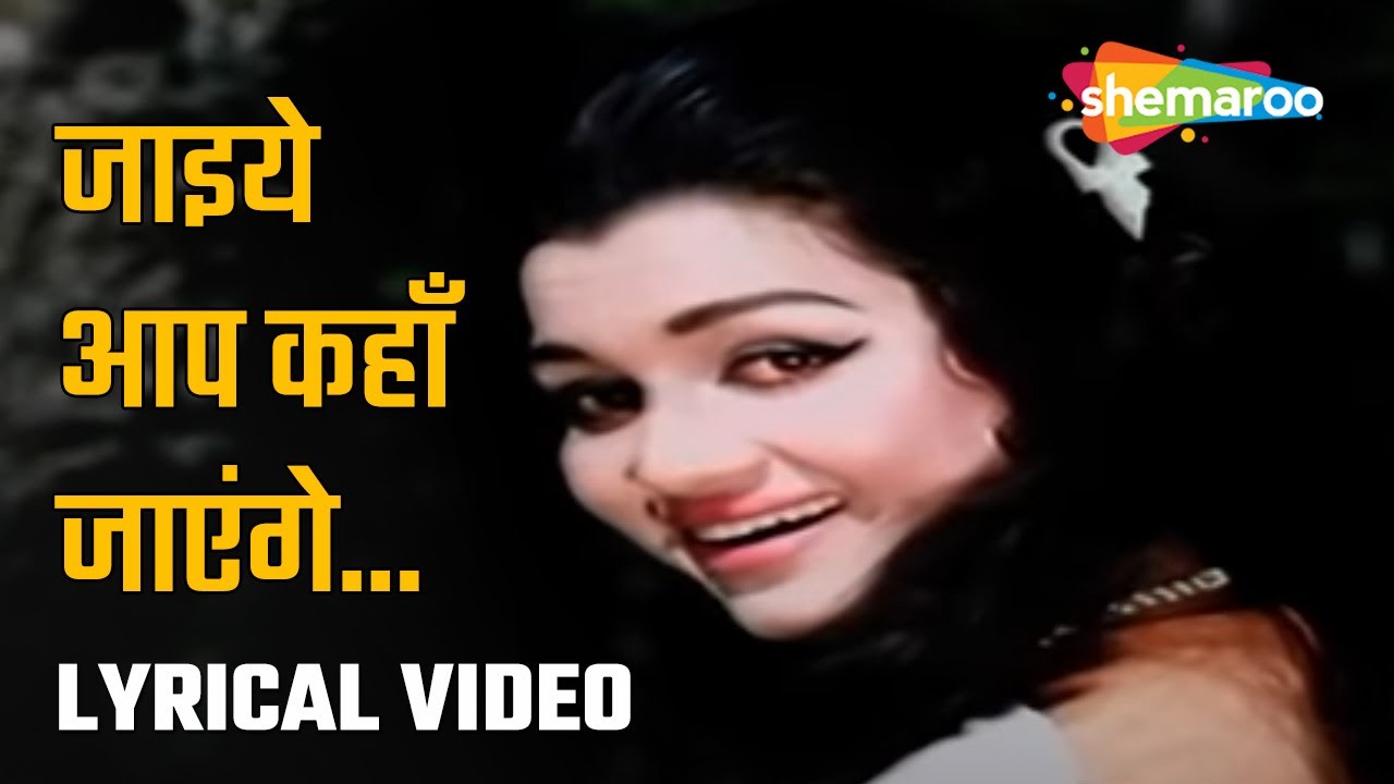 जाइये आप कहाँ जाएंगे | Jaaiye Aap Kahaan...- HD Lyrical | Mere Sanam ...