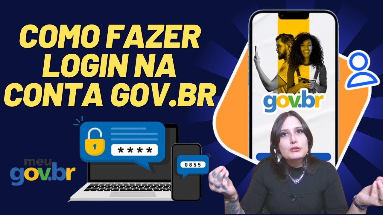 COMO ENTRAR NA CONTA GOV.BR ! Atualizado - YouTube