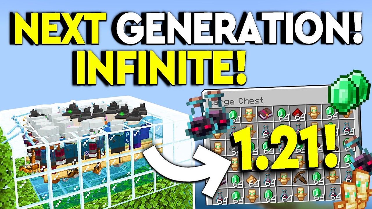 BEST RAID FARM 1.21 Minecraft Bedrock NEW! - MCPE/Xbox/PS4/Nintendo ...