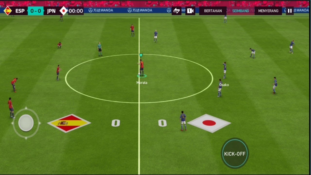 Fifa Mobile - Spanyol vs Japan, Android Gameplay Ultra HD. Best Graphic ...