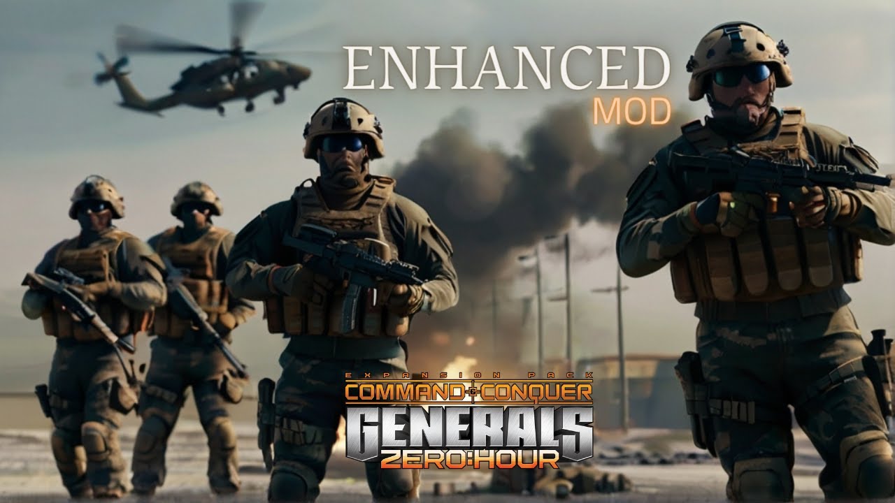 command and conquer generals zero hour - (Enhanced Mod) NATO Gameplay ...