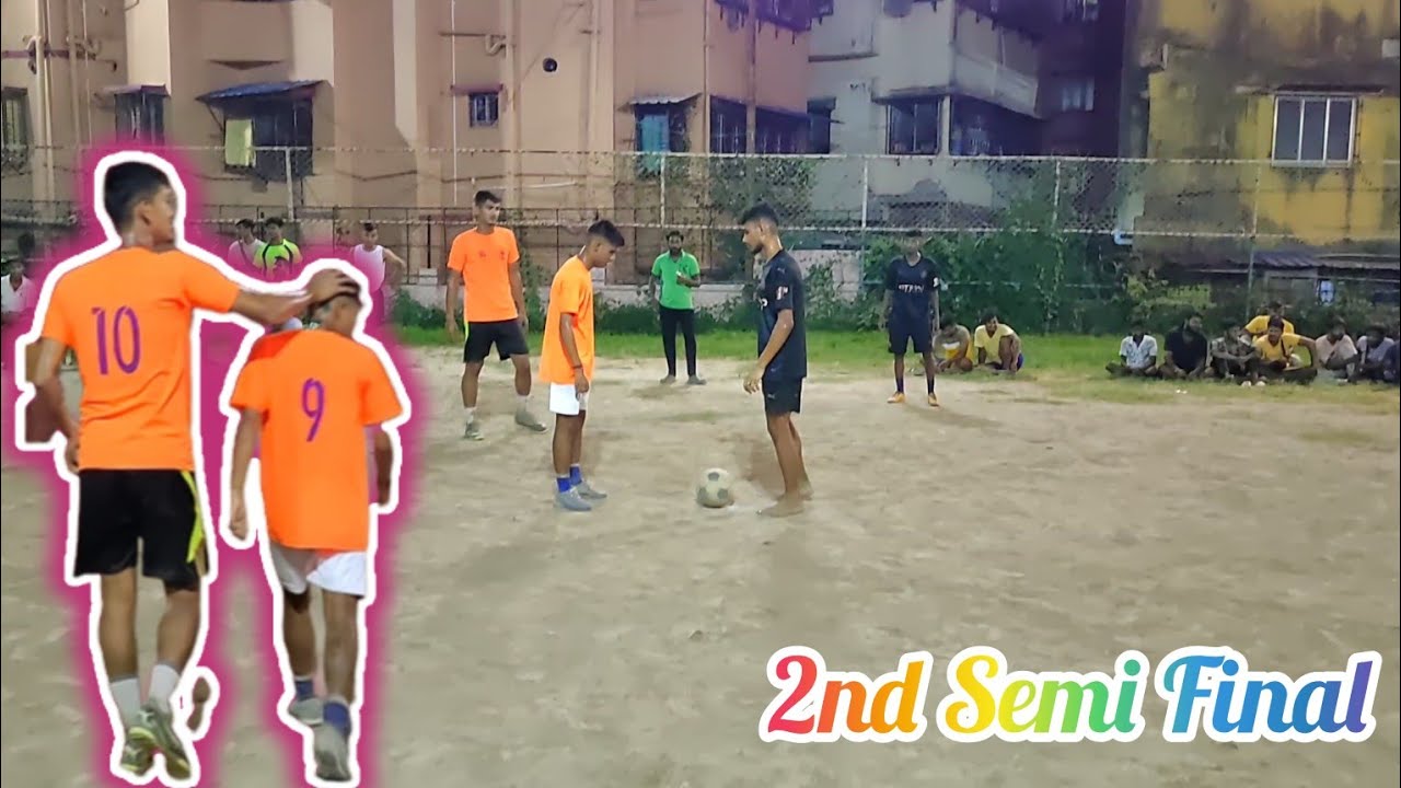 2nd Semifinal Match💥 Vip Dumdum park minibar football tournament⚽🏆Honey ...