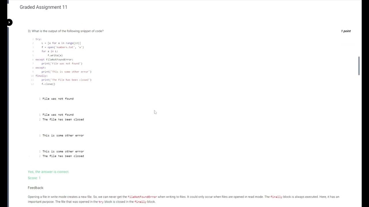 Python Week 11 Graded Assignment (IITM) - YouTube