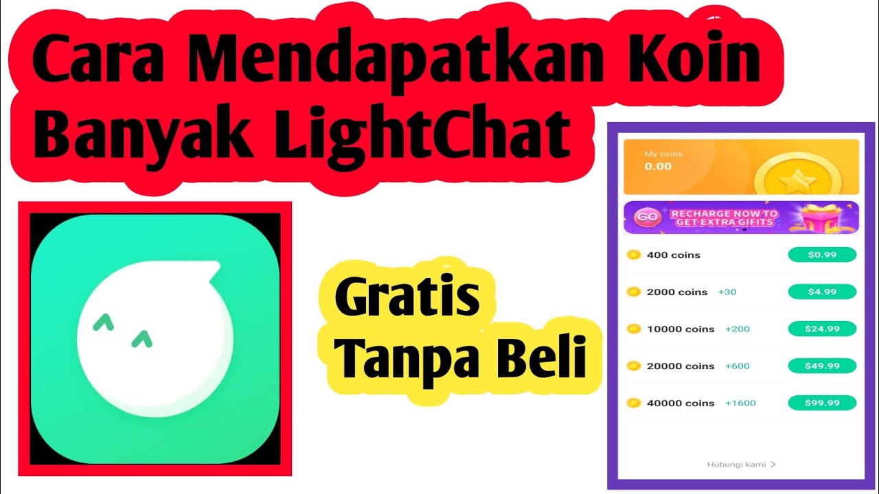 Cara Mendapatkan Koin Di Aplikasi LightChat | Cara Dapat Koin LightChat - YouTube