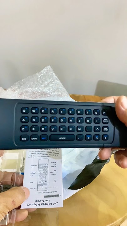 One Device. Total Control. Unboxing the Air Fly Mouse with Keyboard - YouTube