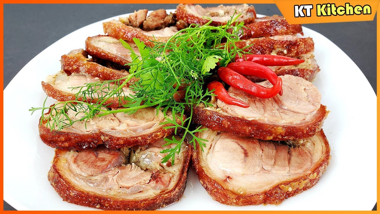 GIÒ HEO CHIÊN NƯỚC MẮM Giòn Tan Không Cần Bí Quyết - Chiên Da Heo Không ...