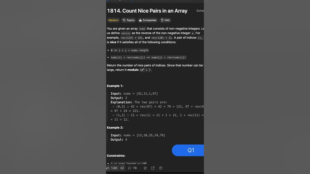 Day 22 100 100 Days Of Code And Dsa Challenge Leetcode Coding Dsa 100dayschallenge Youtube