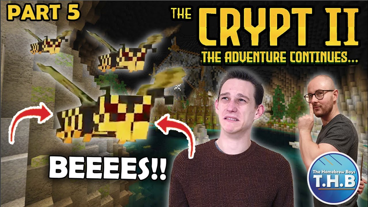 BEES! | Minecraft The Crypt 2 | Part 5 - YouTube