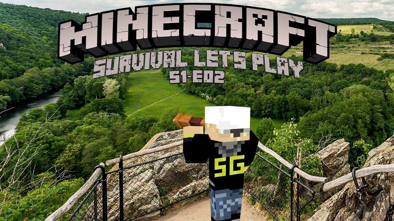 Minecraft Let's Play | S1-E02 | Okolí 😩🙀 - YouTube
