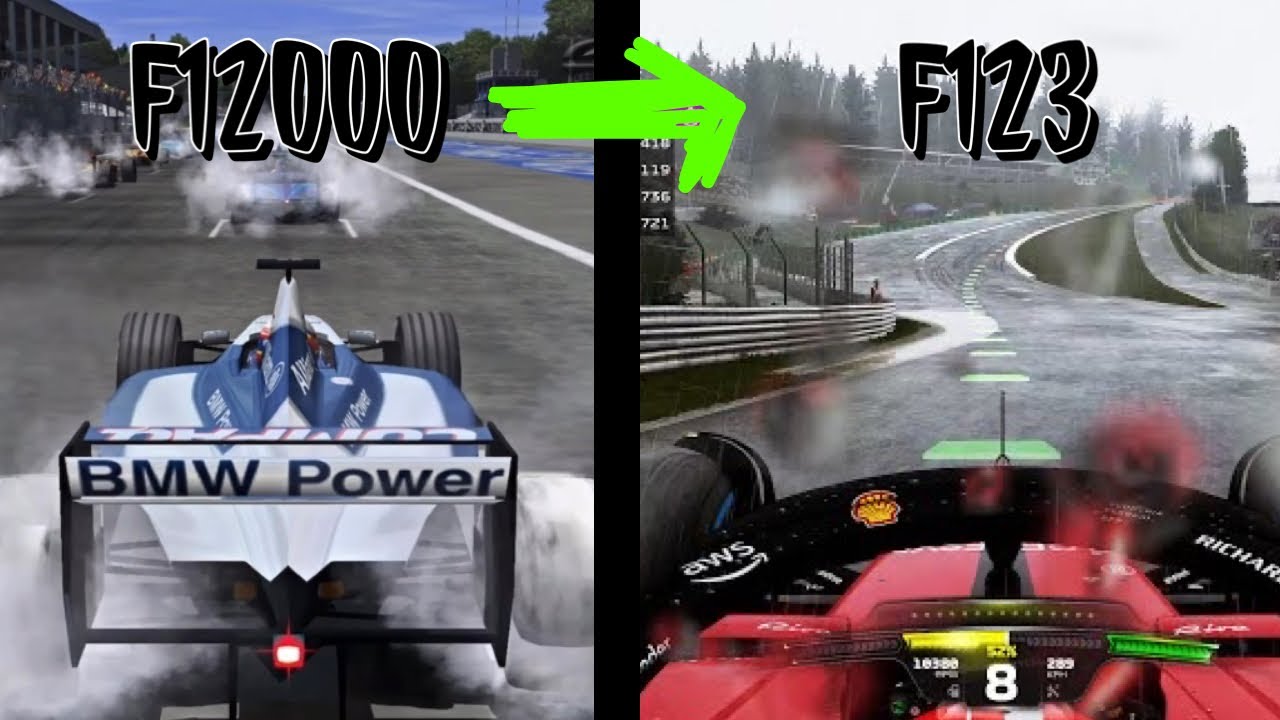 F1 2000 - F123 Gameplay (Throughout The Years) HD - YouTube