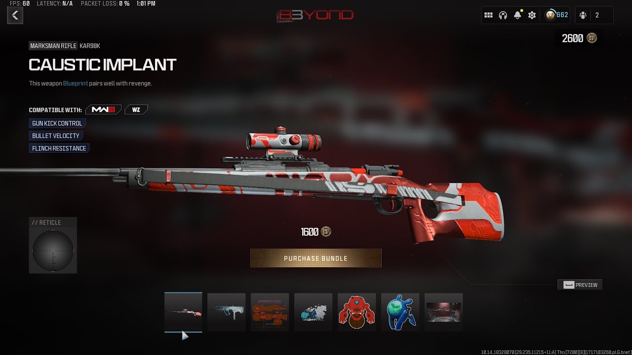 NEW SEASON 4 MW3/WARZONE: BEYOND WEAPON BUNDLE! - YouTube