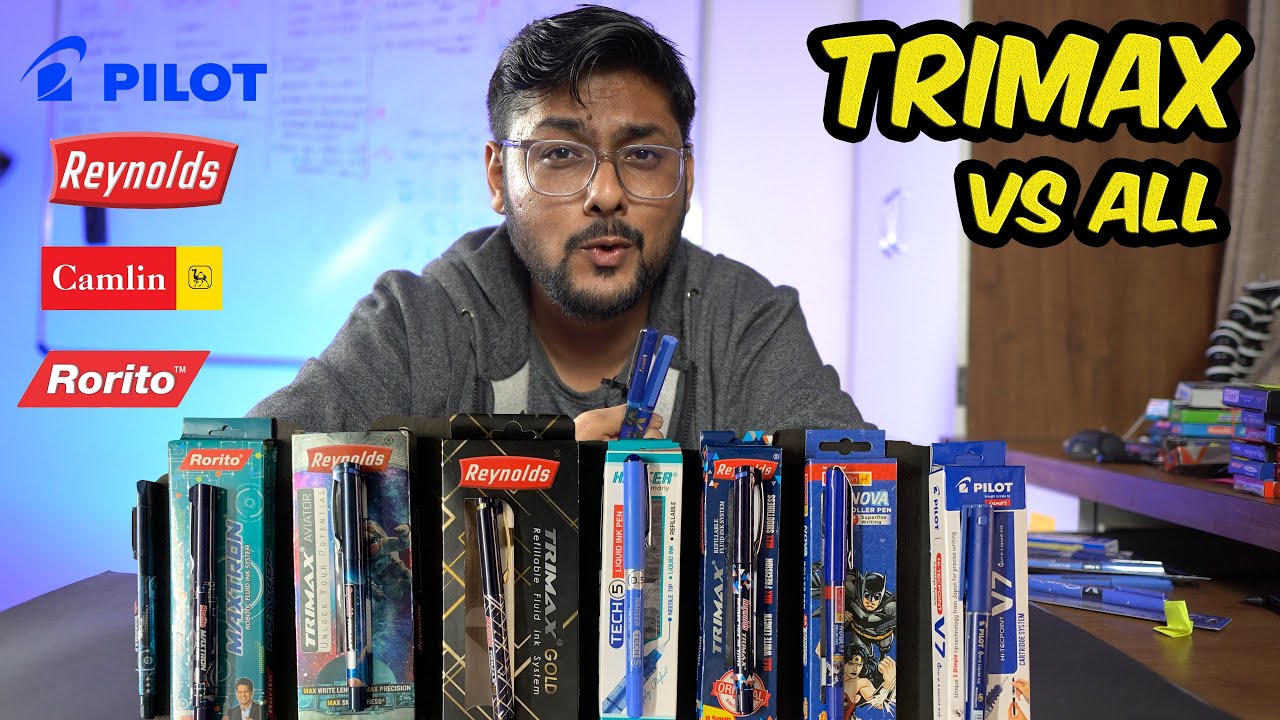 All Trimax Vs Rorito Maxtron Vs Robomax Vs Pilot V7 Vs Camlin Nova Vs ...
