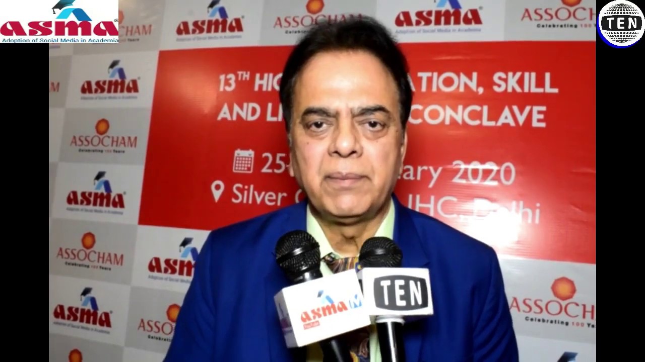 J.C Chaudhry, Chairman, Aakash Institute: "Sudents also need to learn ...
