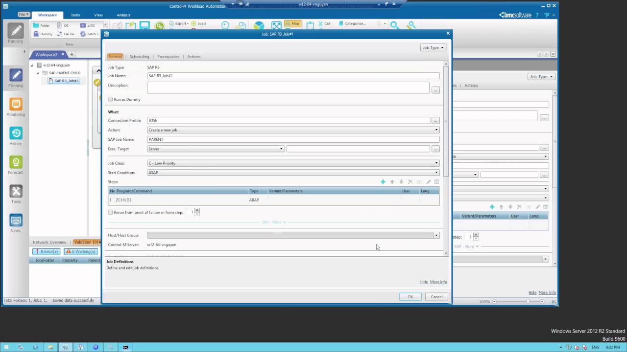 How to enable SAP spawn detection in Control-M CM for SAP - YouTube