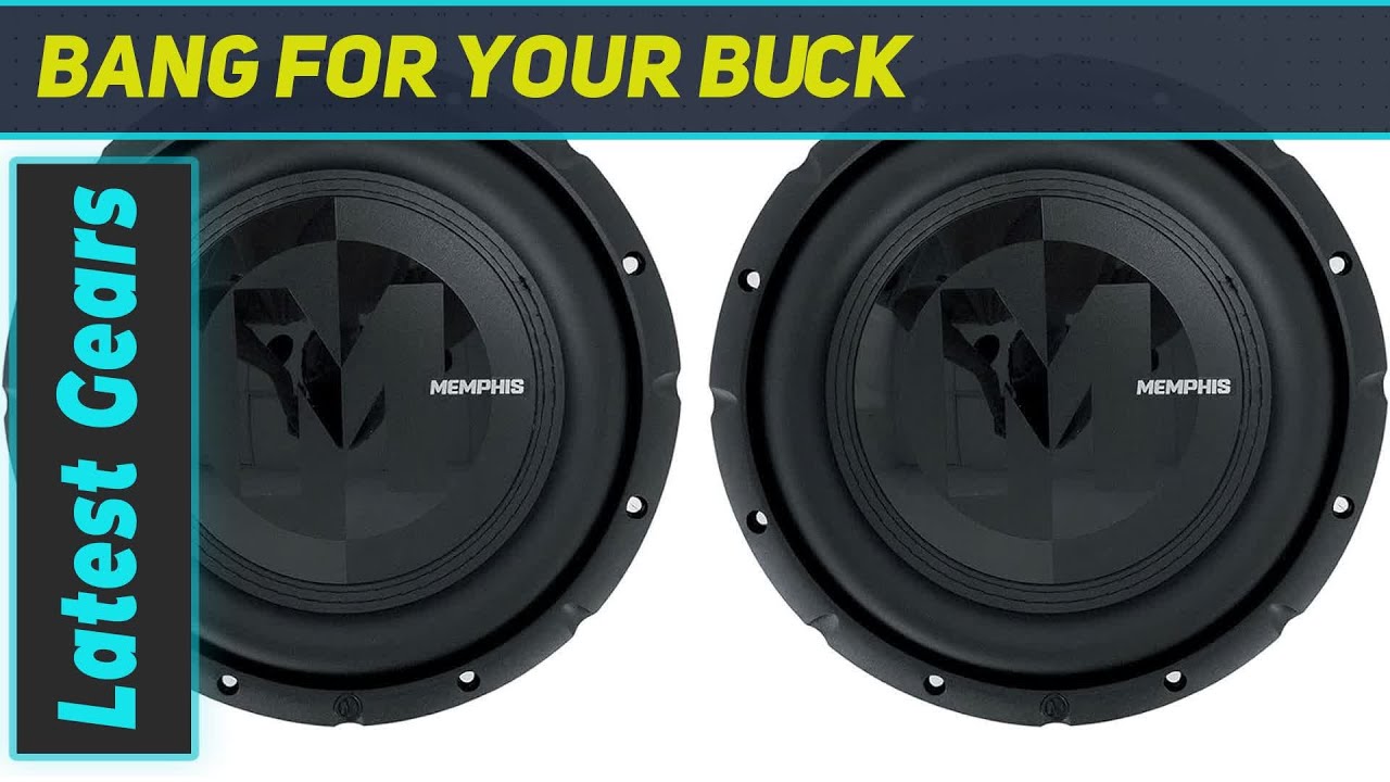 Memphis Audio PRX1024 Subwoofers: Unleash Powerful Bass for Your Car ...