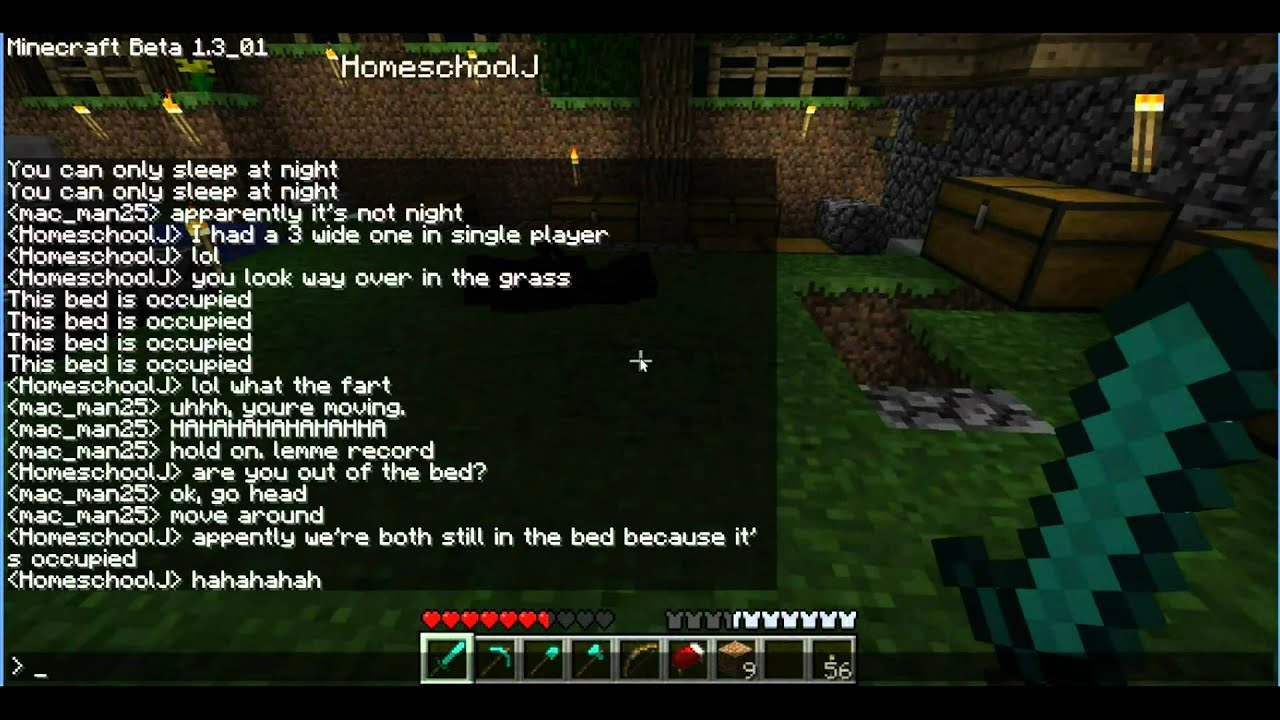 Minecraft Bed Bugs - YouTube