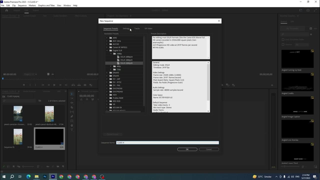 How To Change Sequence Settings In Premiere Pro 2023 adobepremierepro how-to-change-sequence-settings-in-premiere-pro-2023-adobepremierepro