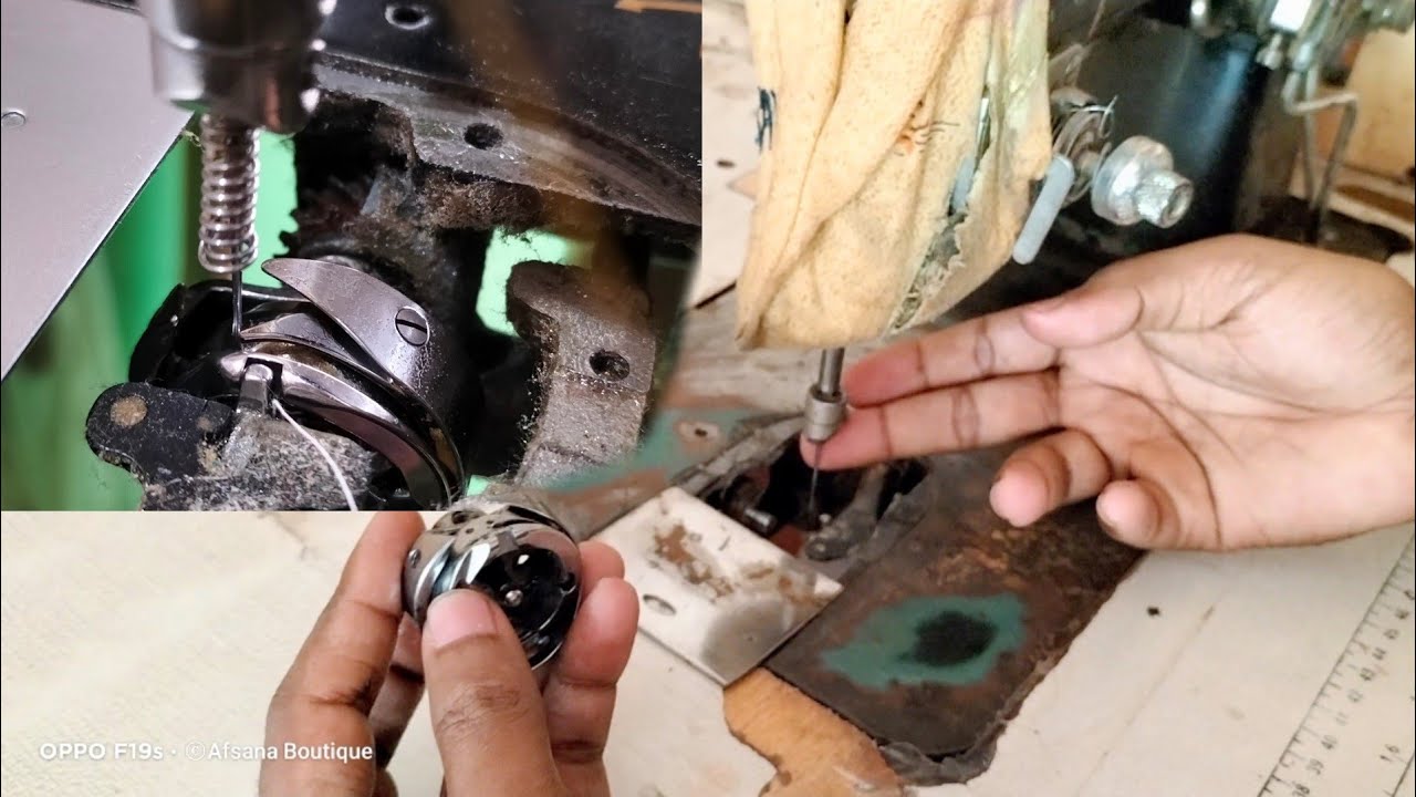 how to learn embroidery sewing machine shuttle setting and more setting ...