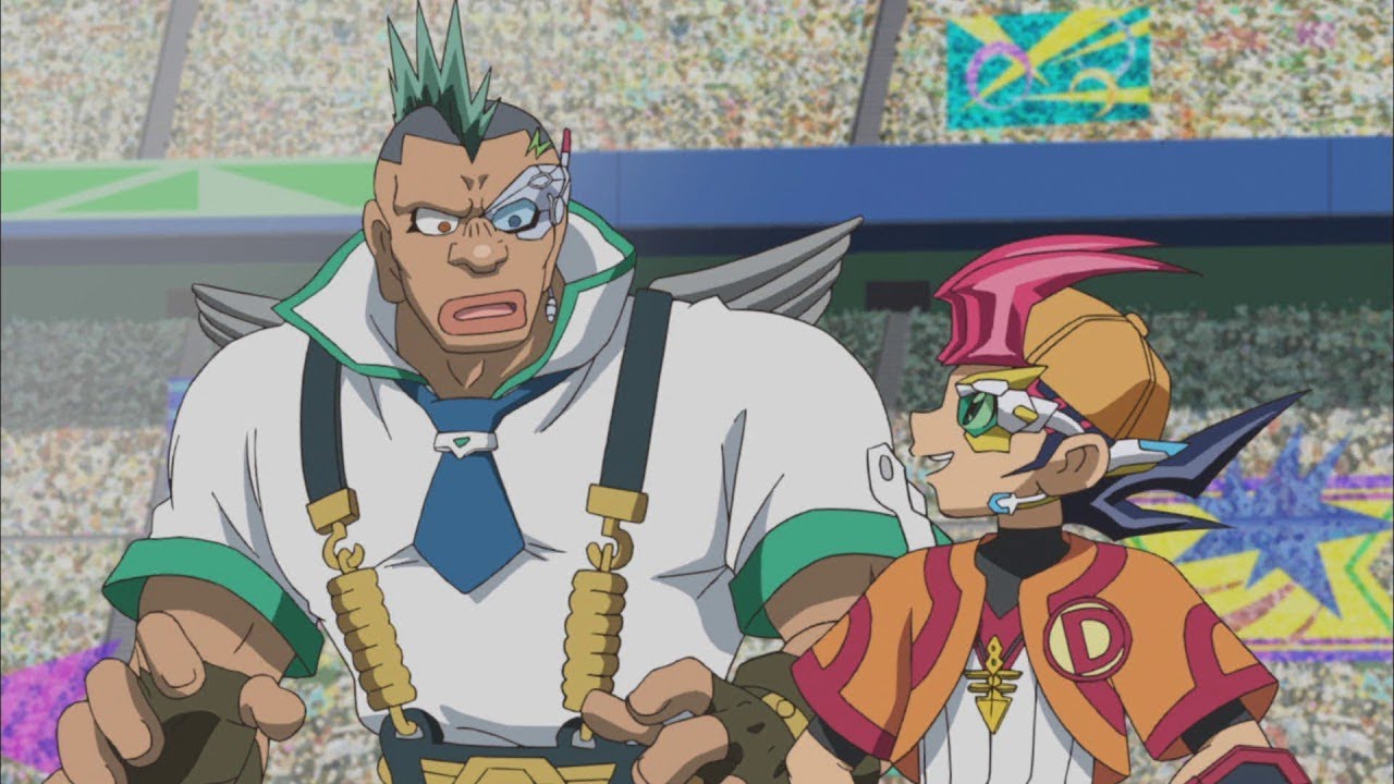 yugioh zexal yuma and girag vs cathy and tori - YouTube