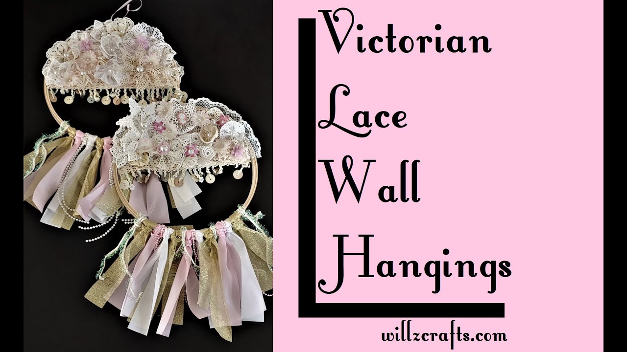 Victorian Lace Wall Hanging - YouTube