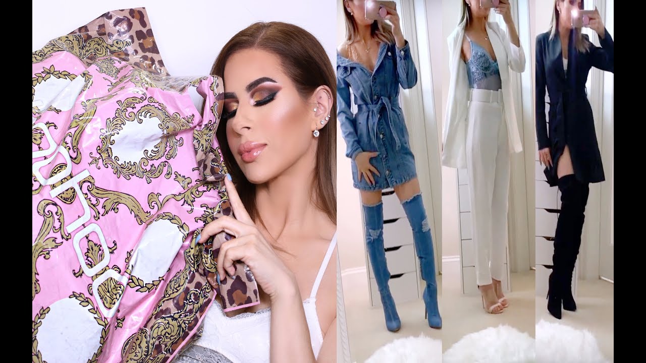 BOOHOO 2019 TRY ON HAUL | REVIEW BOOHOO - YouTube