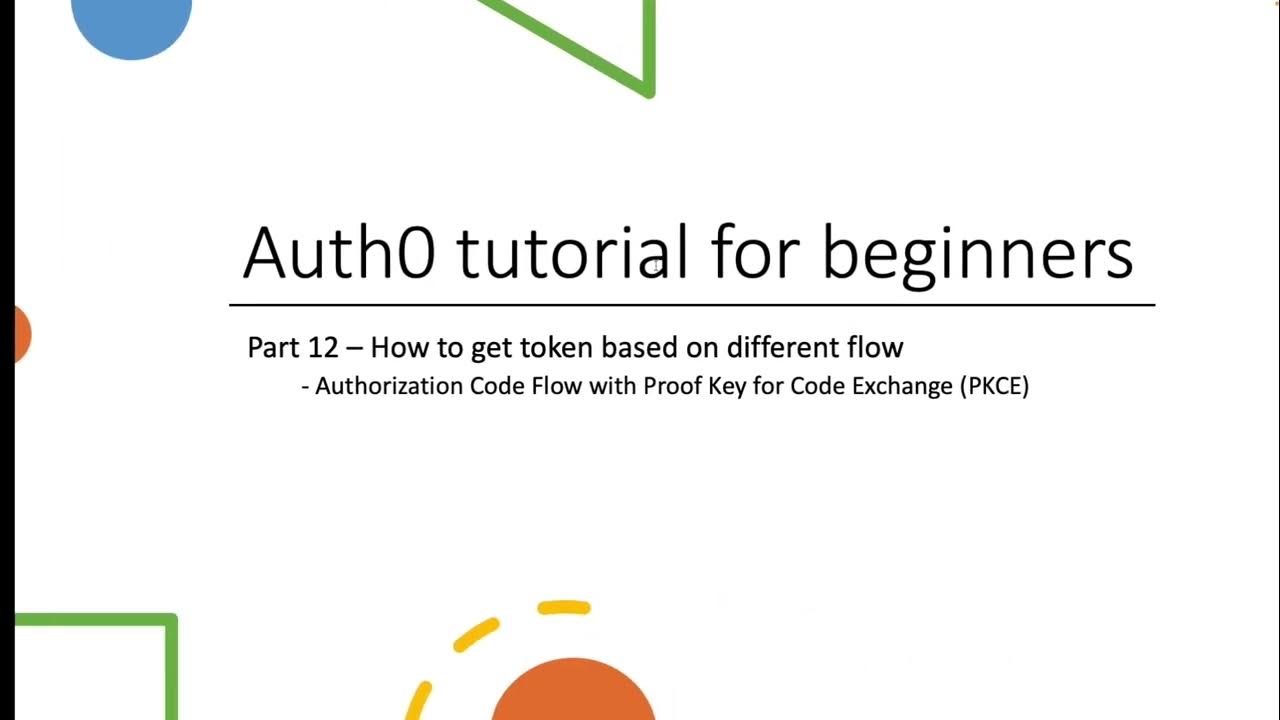 auth0 tutorial part 12 how to get jwt based on Authorization Code Flow ...