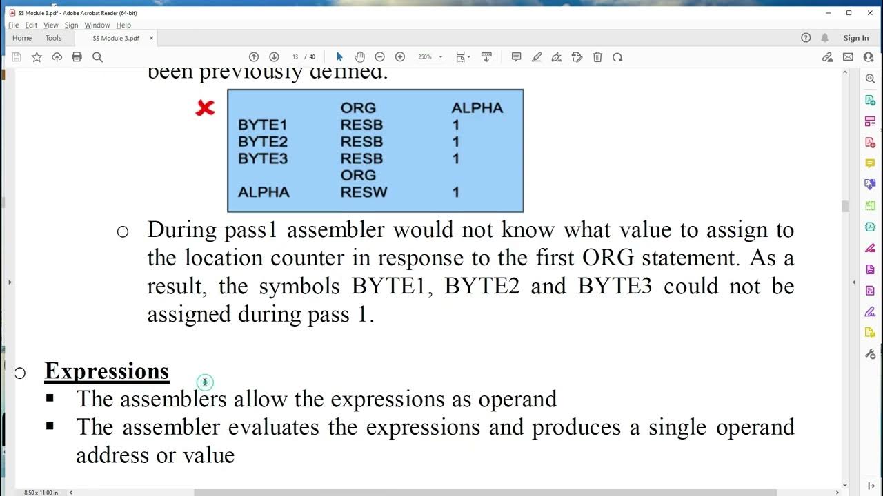 Symbol Defining Statements and Expressions - YouTube