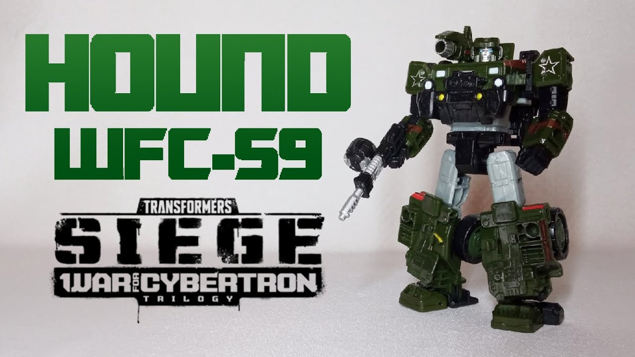 Обзор на TRANSFORMERS SIEGE - Hound (WFC-S9) - YouTube