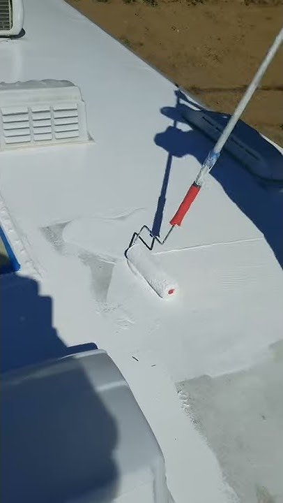 RV Roof Resealing And Repair - YouTube