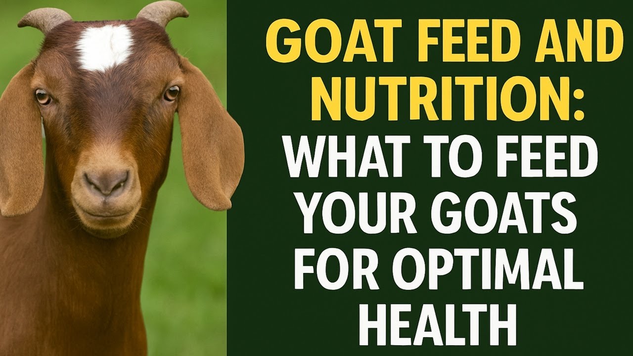 Goat Feed and Nutrition: What to Feed Your Goats for Optimal Health ...