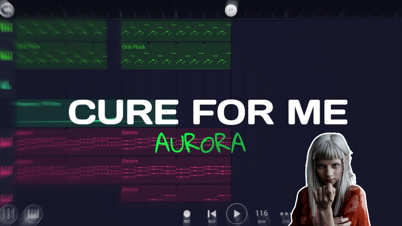 Aurora - Cure for me(remake on FL studio mobile) - YouTube