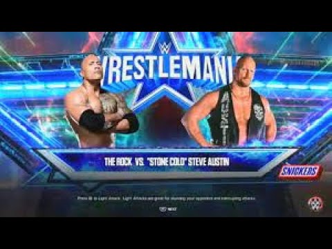 Stone Cold Steve Austin Vs The Rock For The WWE Championship at ...