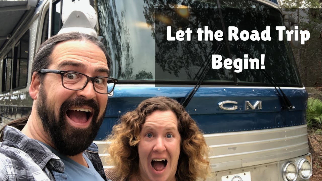 Let the Road Trip Begin!! Off the Boat and Getting the Bus Ready | RV ...