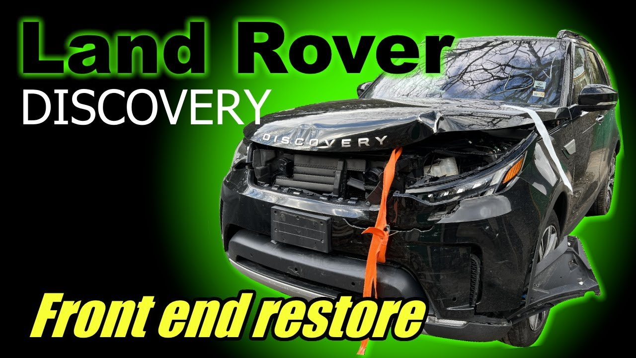 Land Rover Discovery. Front end restore. Ремонт переда. - YouTube