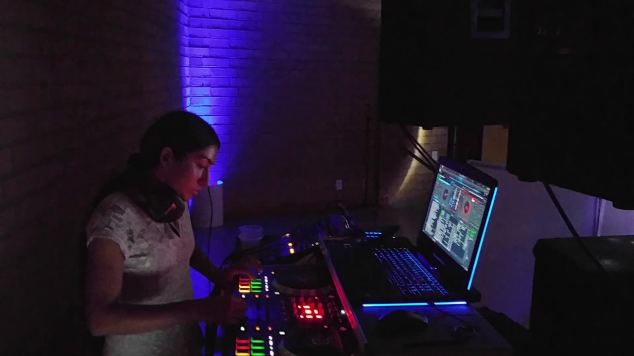 DJ Karla in the Mix...!!! www.charliedjandlighting.com -- Wedding ...