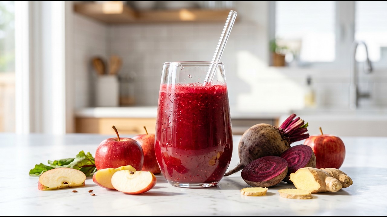 How To Make Apple Beetroot Ginger Juice - Apple Beetroot Ginger Juice ...