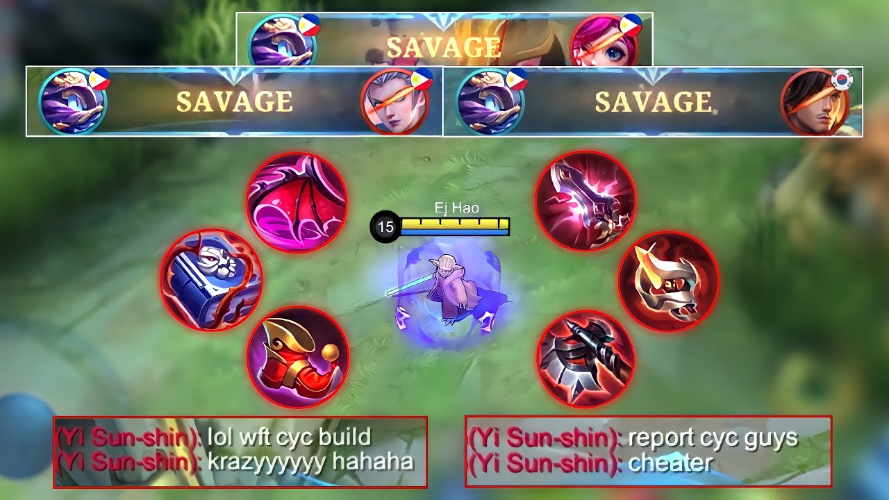 CYCLOPS RED BUILD | UNLIMITED SAVAGE HACK | ENEMY THOUGHT IM USING ...