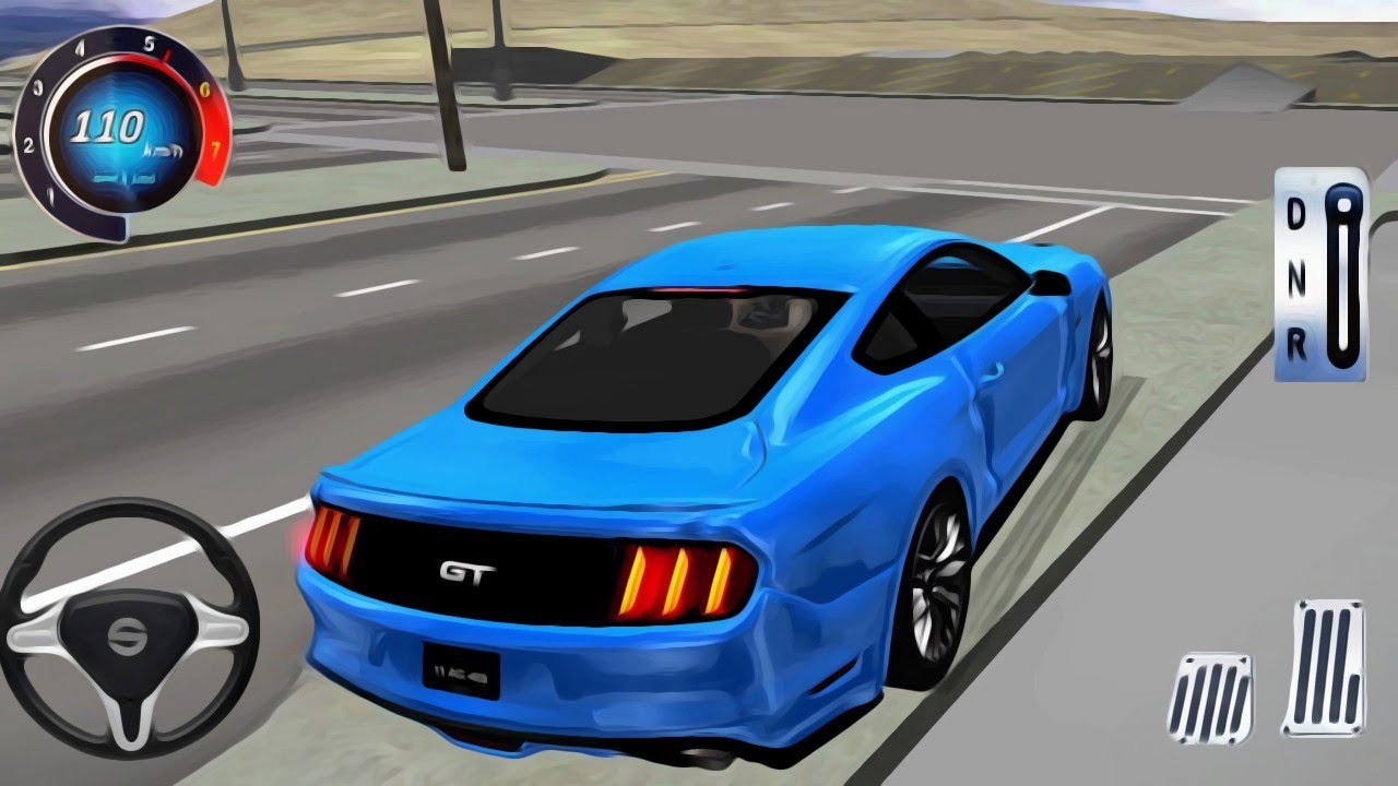 Muscle Car Driving Simulator Android Gameplay - Open World Car ...