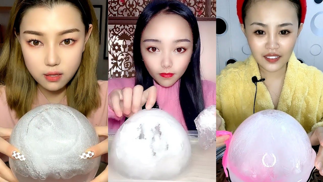BALLOON ICE EATING | ICE EATING 3 - YouTube
