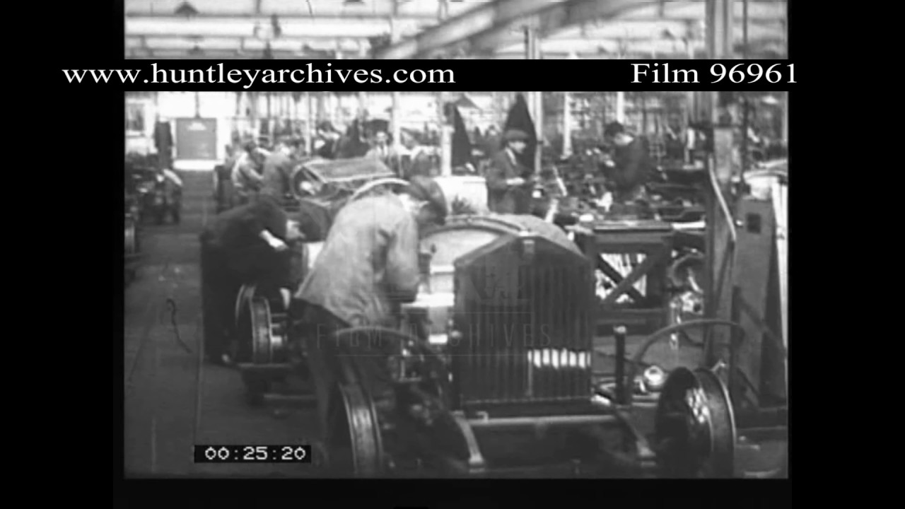 Car Manufacturing, early 1930's. Archive film 96961 - YouTube
