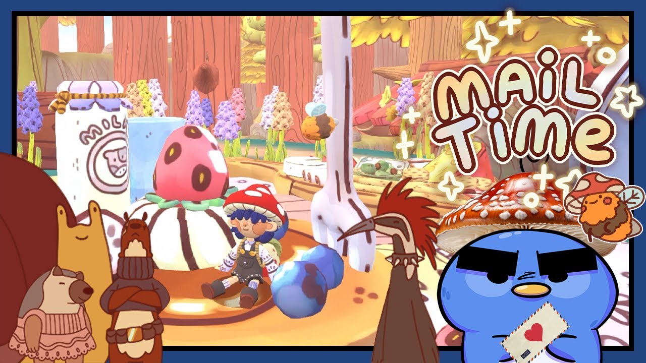 THIS IS THE CUTEST GAME I'VE EVER PLAYED! (FULL GAME) Mail Time - YouTube